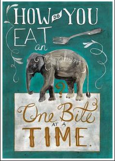 How Do You Eat an Elephant? | litcoachlady